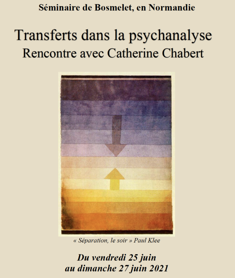 Transferts dans la psychanalyse - Rencontre avec Catherine Chabert ...