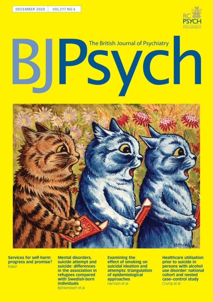 bjpsych_december-2020_cover - Société Psychanalytique de Paris
